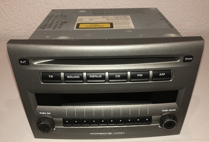 Radio/CD-Einheit "CDR 24", passend für Porsche 997 | Innenausstattung ...