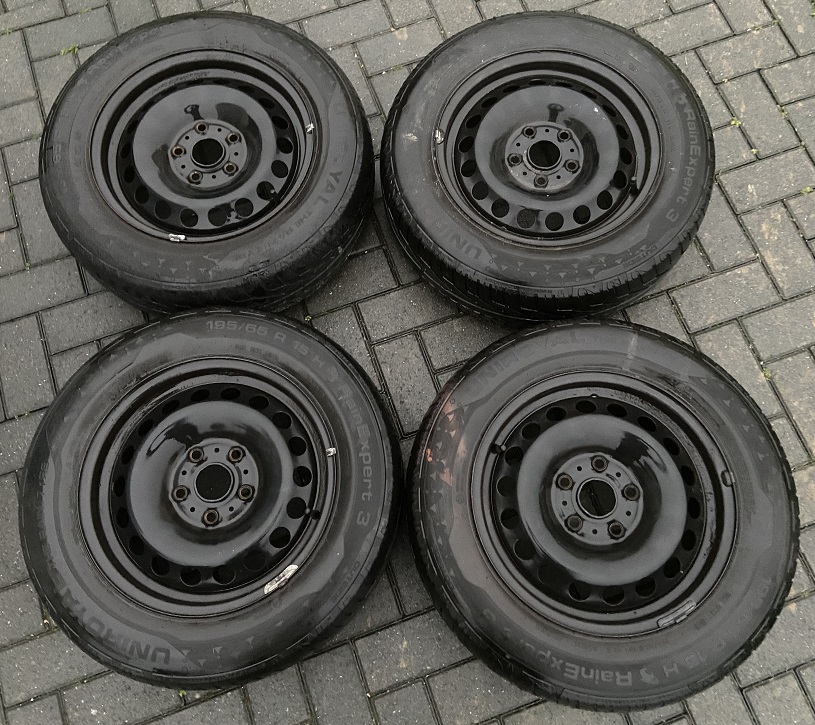 Stahlfelgen mit Sommerreifen 15 Zoll, passend für VW Golf 7 | andere ...